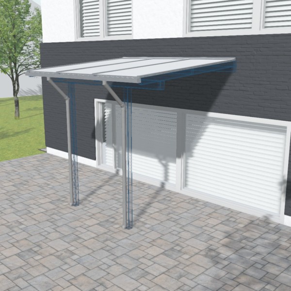 Kompletter Bausatz Terrassendach ohne Unterkonstruktion ID j4nq2 in den ...
