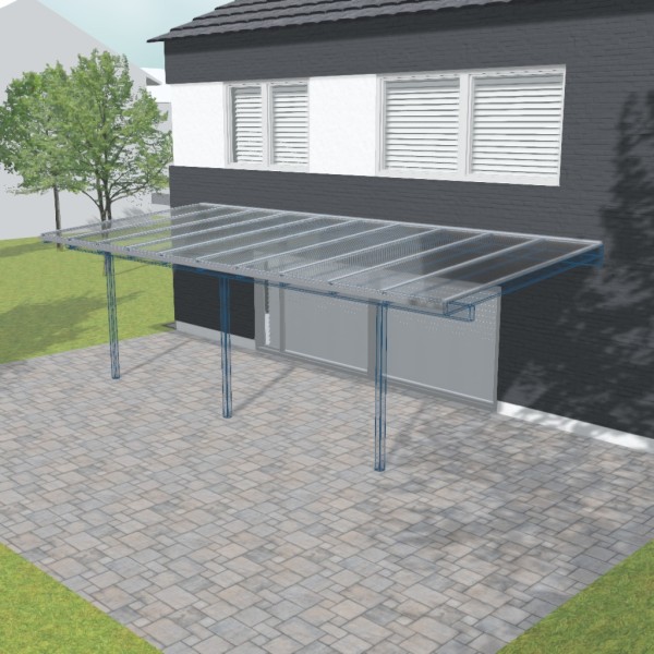 Kompletter Bausatz Terrassendach ohne Unterkonstruktion ID 5kpxj in den ...