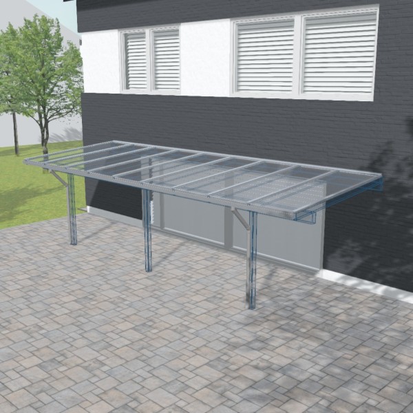 Kompletter Bausatz Terrassendach ohne Unterkonstruktion ID mk553 in den ...