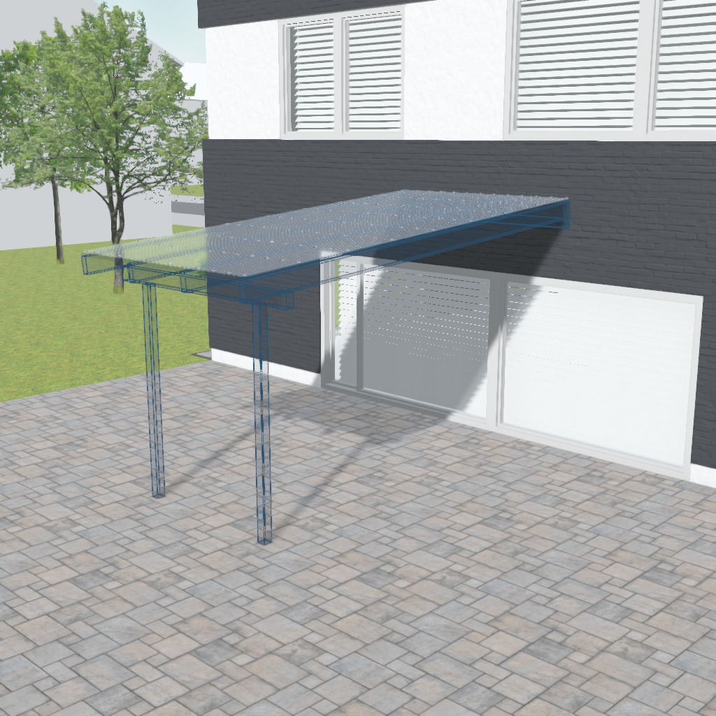 Kompletter Bausatz Terrassendach ohne Unterkonstruktion ID mknm in den ...