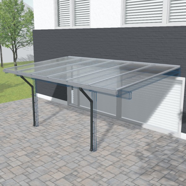 Kompletter Bausatz Terrassendach ohne Unterkonstruktion ID py7xn in den ...
