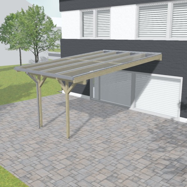 Kompletter Bausatz Terrassendach mit Unterkonstruktion ID wqgd4 in den ...