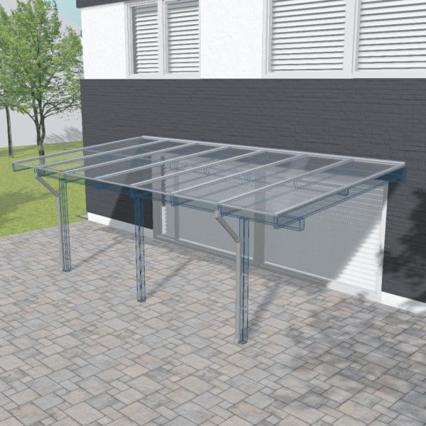 Kompletter Bausatz Terrassendach ohne Unterkonstruktion ID vk7kn in den ...