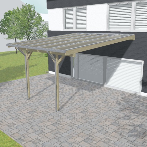 Kompletter Bausatz Terrassendach mit Unterkonstruktion ID n3npy in den ...