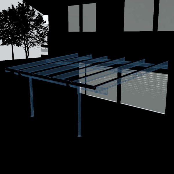 Kompletter Bausatz Terrassendach ohne Unterkonstruktion ID ypkzr in den ...