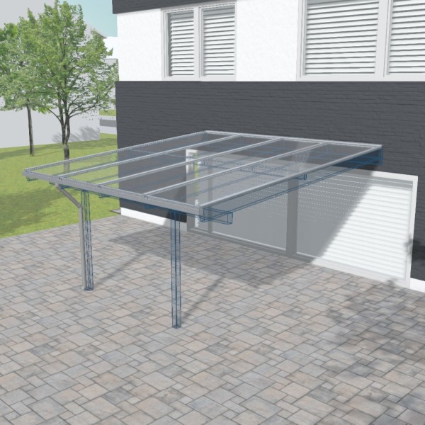 Kompletter Bausatz Terrassendach ohne Unterkonstruktion ID 3xzv3 in den ...